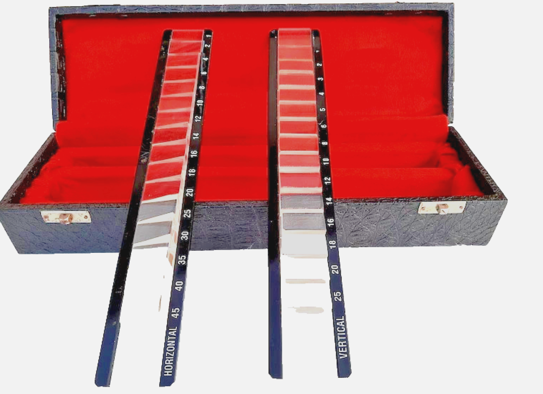 Prism Bar Set – Horizontal & Vertical Prism Bars with Case | Ophthalmi ...